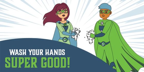 Even Super Heroes Wash Their Hands! - Coryell Health
