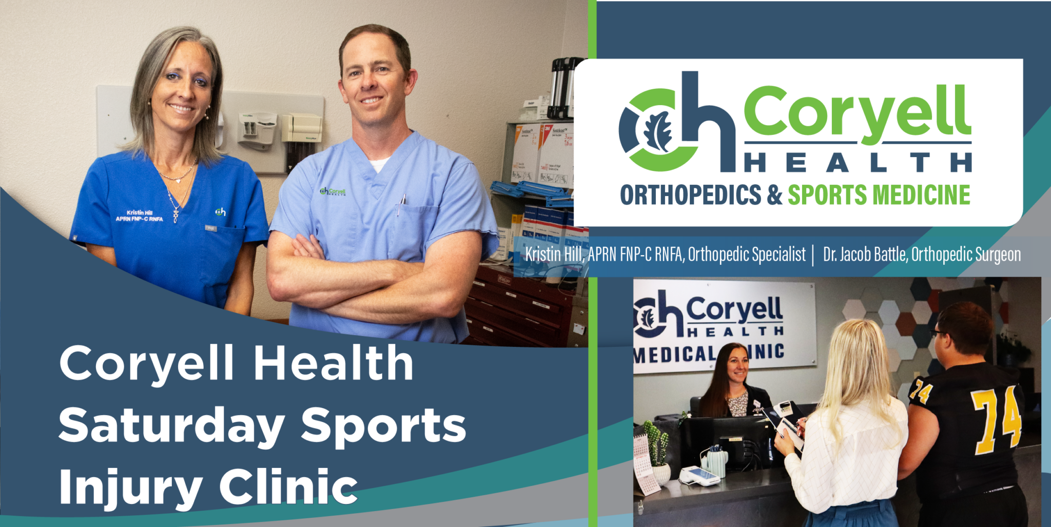 Coryell Health Opens Saturday Sports Injury Clinic for Student Athletes ...